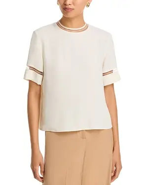 Fabiana Filippi Sheer T-shirts For Women