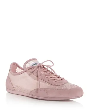 Jimmy Choo Criss-cross Sneakers For Women