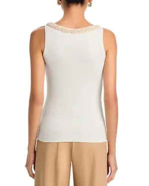Fabiana Filippi Embellished Tank Top
