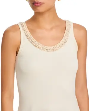 Fabiana Filippi Embellished Tank Top
