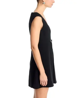 Cinq À Sept Jo Bow Dress - Black/ivory