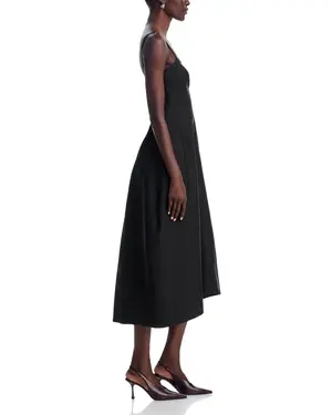 JIL SANDER Midi Bustier Dress