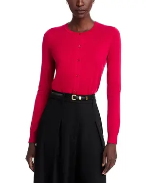 Carolina Herrera Crew Neck Cardigans For Women