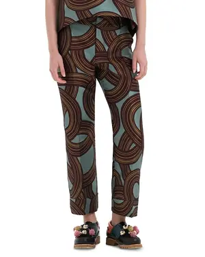 La DoubleJ Hendrix Printed Jacquard Trousers