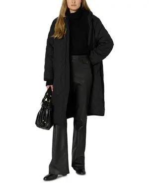 Gerard Darel Maeva Hooded Coat