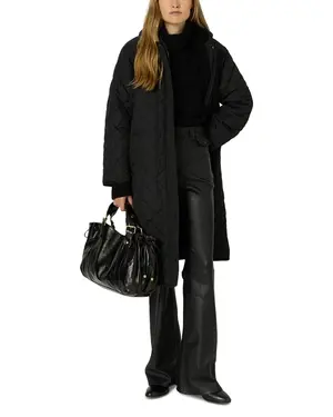 Gerard Darel Maeva Hooded Coat