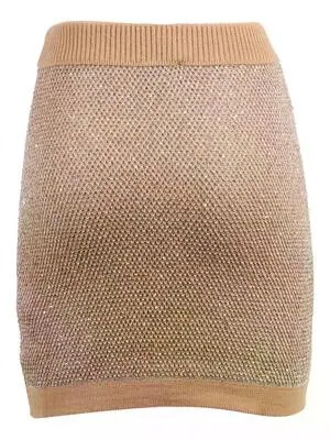 Elisabetta Franchi Knitted Mini Skirt
