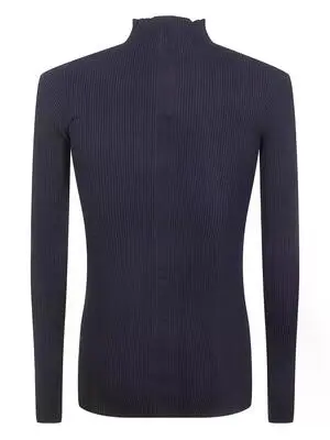 Rick Owens Ribbed High-neck Sweater