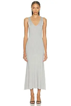 Adam Lippes Twyla Ribbed Knit Dress