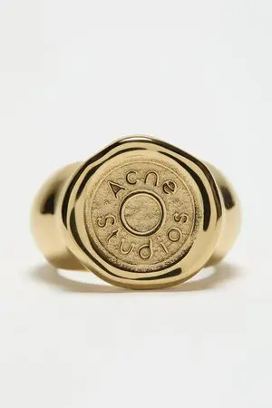 Acne Studios Logo Stamp Ring