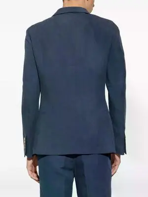 Eleventy Button Single-breasted Blazer - Blue