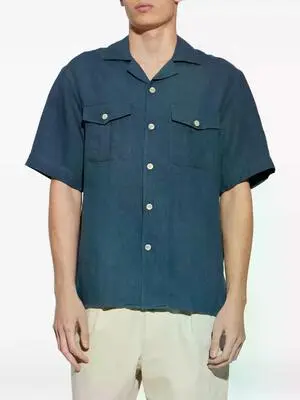 Eleventy Pocket Button Shirt