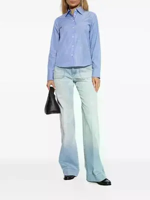 Rag & Bone Striped Buttoned Shirt
