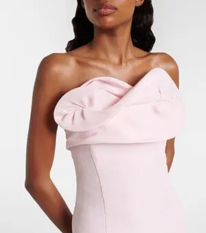 Magda Butrym Silk Bustier Dress - Pink