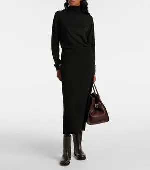 THE ROW Nobilis Leather Ankle Boots - Brown