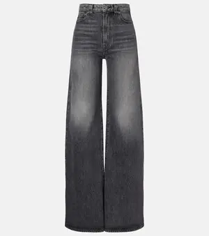 KHAITE Khaite Dane High-Rise Wide-Leg Jeans