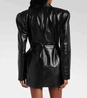 Magda Butrym Leather Blazer
