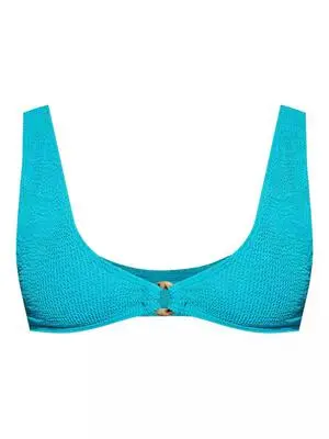 Bond Eye Ring Scout Textured Bikini Top - Blue