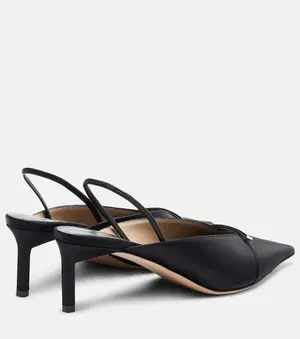 TOM FORD T Icon 55 Satin Slingback Pumps