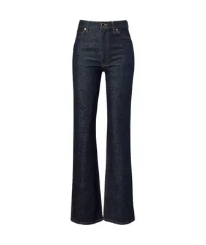 Khaite Danielle High-rise Straight Jeans - Blue