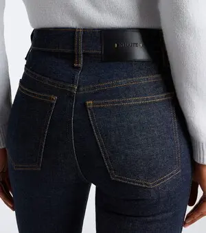 Khaite Danielle High-rise Straight Jeans - Blue