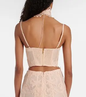 Zimmermann Rebellion Filigree Bustier And Choker Set