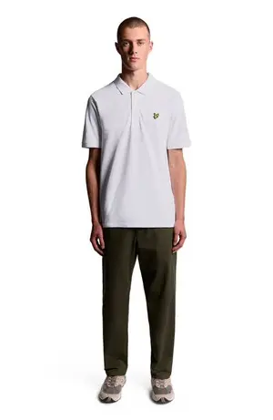 LYLE & SCOTT Plain Polo Shirt - White