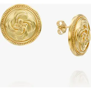 SEREIA OFFICIAL Giselle Oversized Earrings - Yellow Gold
