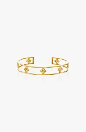 SEREIA OFFICIAL Amira Bangle Bracelet - Yellow Gold