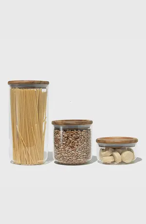 PUBLIC GOODS Glass Canister Set