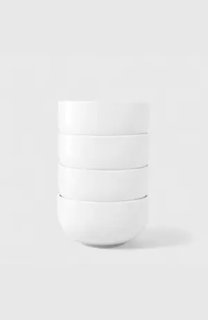 PUBLIC GOODS Ceramic Cereal Bowls - White
