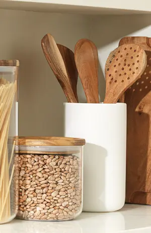 PUBLIC GOODS Tall Stoneware Utensil Holder