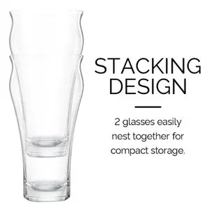 Final Touch Brewhouse Beer Glassset Of 417 Oz
