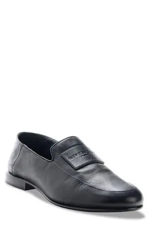 Givenchy Logo Label Convertible Loafer - Black