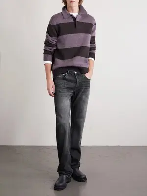A.p.c. Rescue Straight-leg Jeans - Black