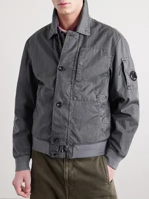 C.P. COMPANY Panama-r Canvas Bomber Jacket