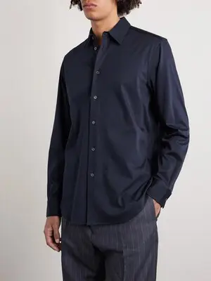 Paul Smith Slim-fit Cotton-jersey Shirt