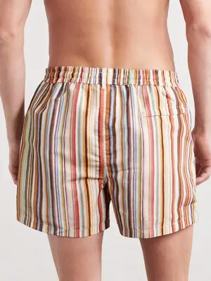 Paul Smith Striped Recycled Swim Shorts - Multi