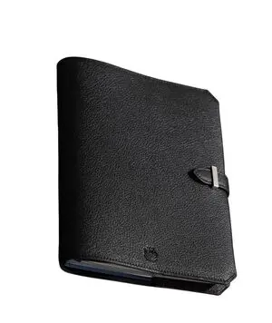 Dunhill Century Logo-debossed Full-grain Leather Notebook - Black