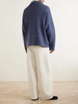 THE ELDER STATESMAN Hunter Cashmere Zip-up Cardigan