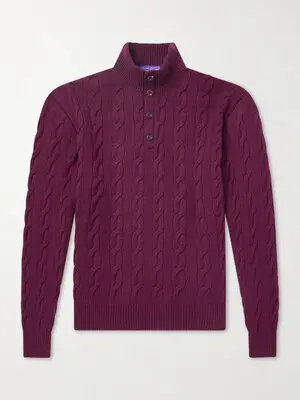 Ralph Lauren Purple Label Cuffed Sweaters For Men