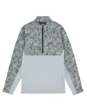 LYLE & SCOTT Golf Printed Half Zip Windjammer Jacket