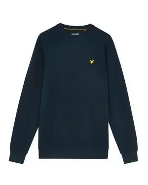 LYLE & SCOTT Crew Neck Long Sleeve Fly Fleece - Dark Navy