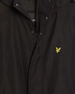 LYLE & SCOTT Long Sleeve Hooded Membrane Parka - Jet Black