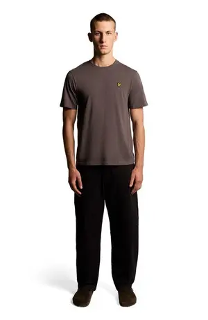 LYLE & SCOTT Crew Neck Short Sleeve T-shirt - Espresso
