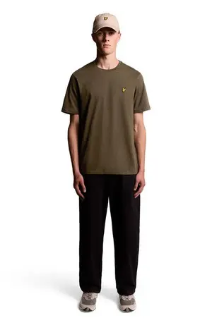 LYLE & SCOTT Crew Neck Short Sleeve T-shirt - Olive