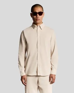 LYLE & SCOTT Long Sleeve Micro Corduroy Shirt