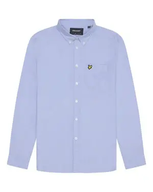LYLE & SCOTT Plain Oxford Shirt - Riviera