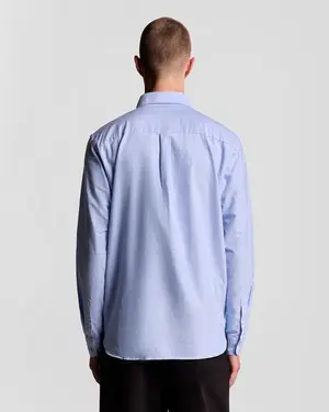 LYLE & SCOTT Plain Oxford Shirt - Riviera