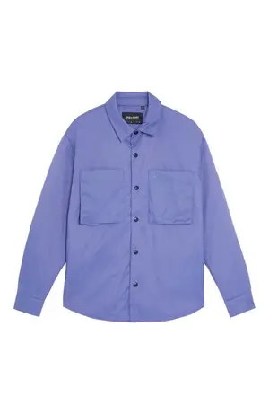 LYLE & SCOTT Long Sleeve Collared Insulated Overshirt - Twilight